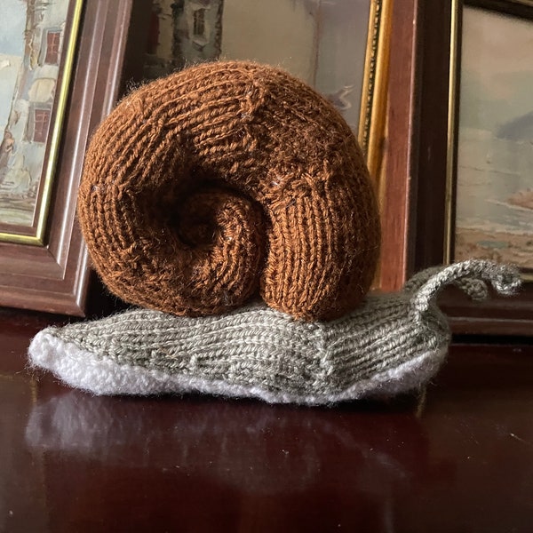 Knit Snail - Etsy