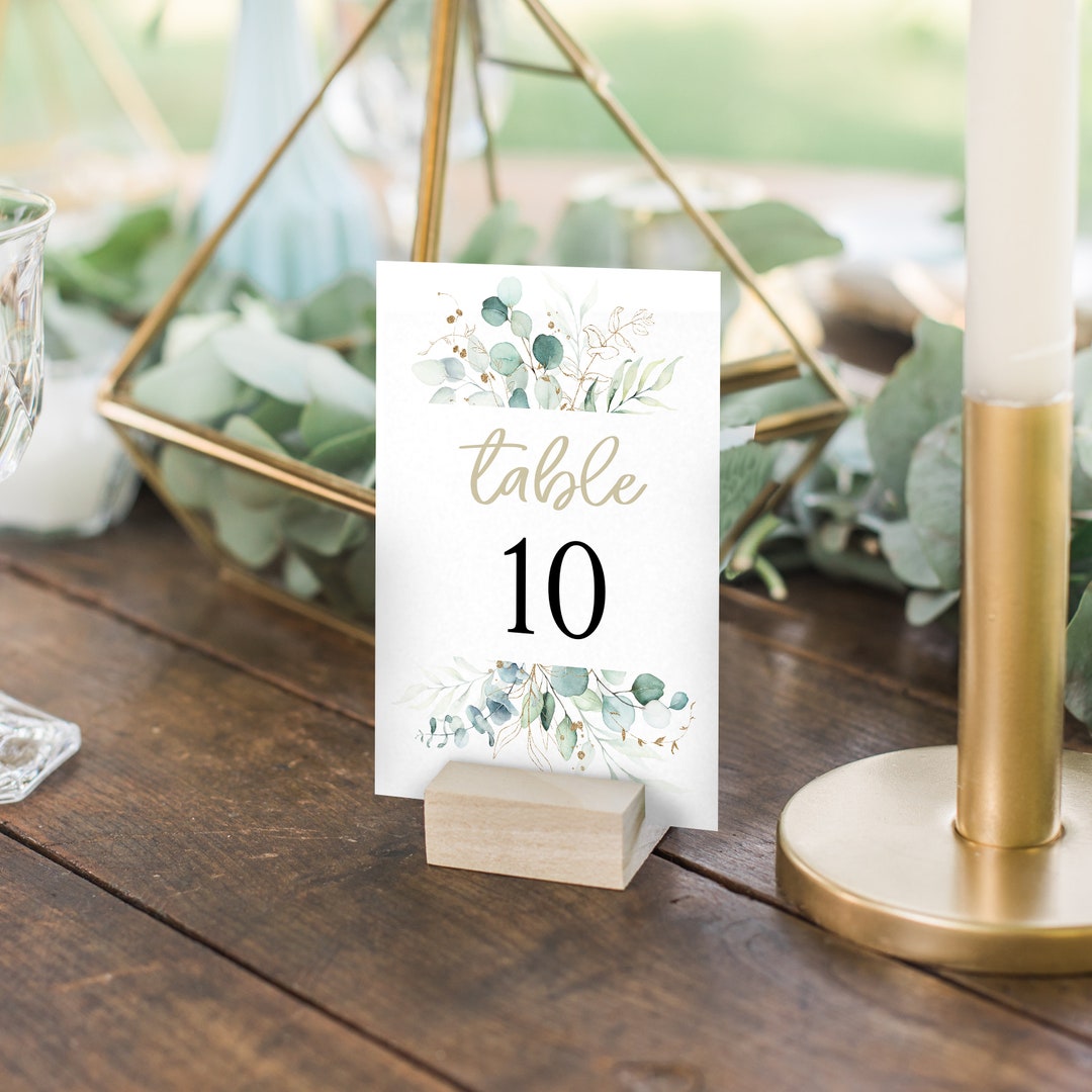 INSTANT DOWNLOAD Table Numbers Printable Numbers 1-40 - Etsy