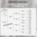 Customized Horse Pedigree Chart 5 Generations 1 Page - Etsy