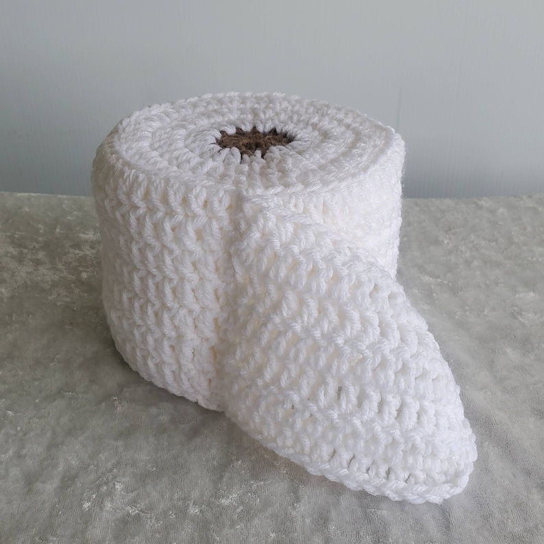 Toilet Paper Inspired Toilet Paper Cover, Fits Jumbo/mega Rolls ...