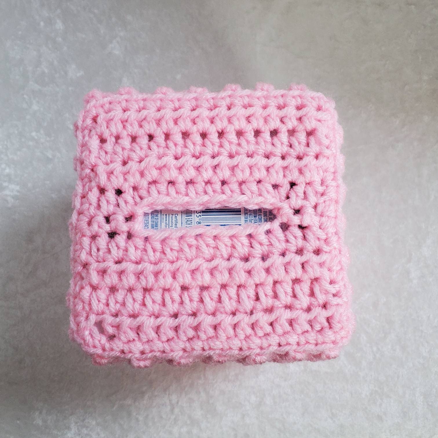 Cube Tissue Box Cover, Fits Most Cube/boutique Boxes, Home Office Desk ...