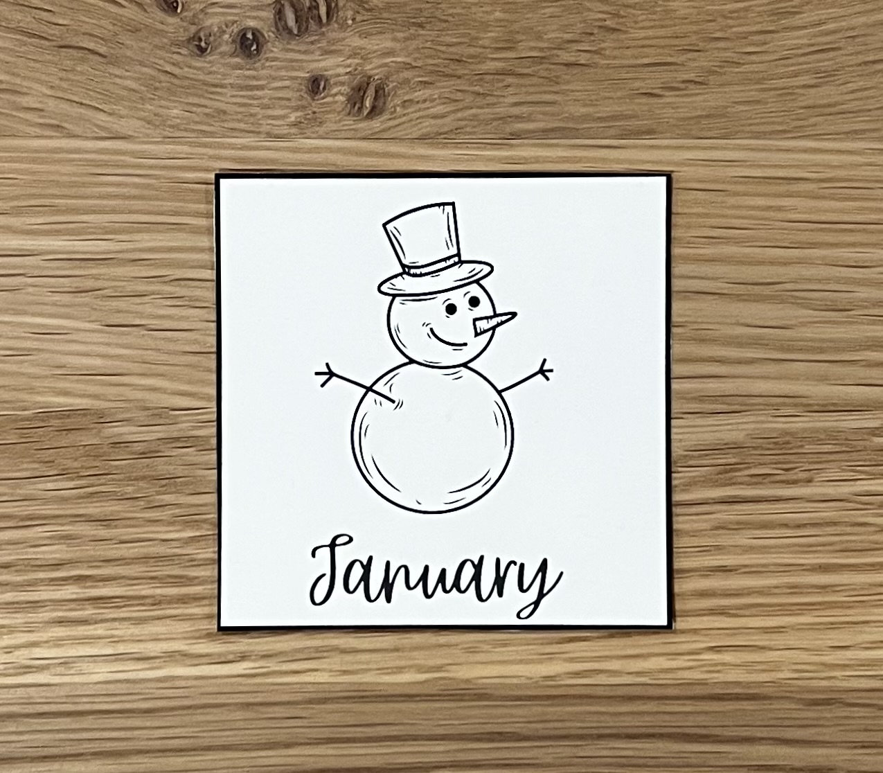 Month Flashcards-coloring Activity-learn the Months-digital Download ...