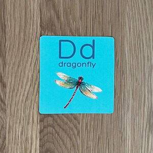 Small Bug ABC Flashcards Insect Alphabet Flashcards - Etsy