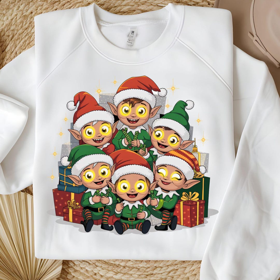Cute Elves PNG, Elflife Png, Christmas Art PNG, Mythical Creatures Art ...