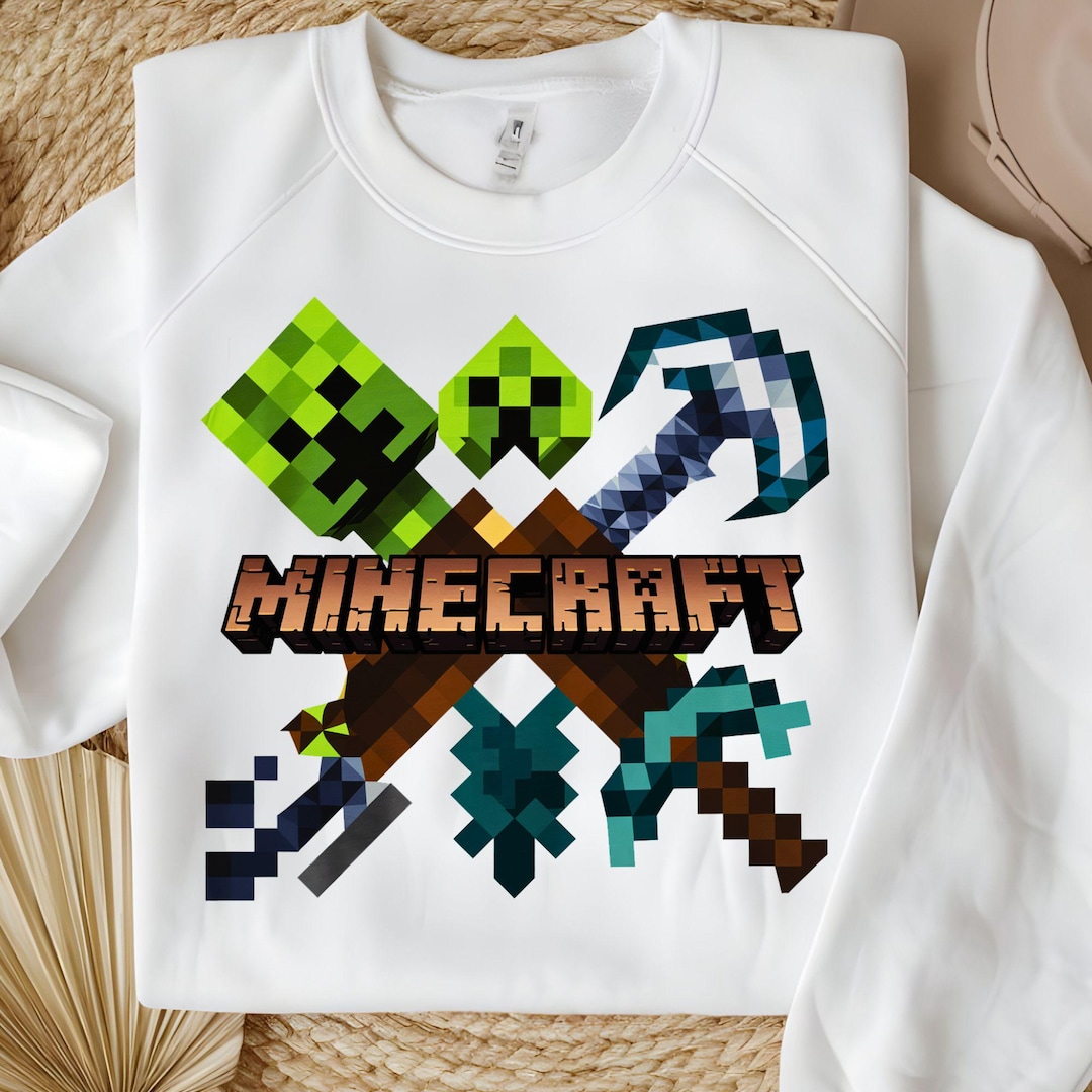 Minecraft PNG, Video Game Png, Minecraft Shirt Png, Game Characters Png ...