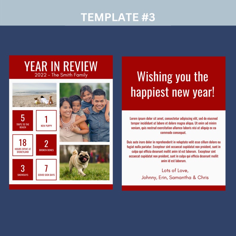 Newsletter Template Bundle | 5 Templates | Editable in Canva | 8.5x11 ...