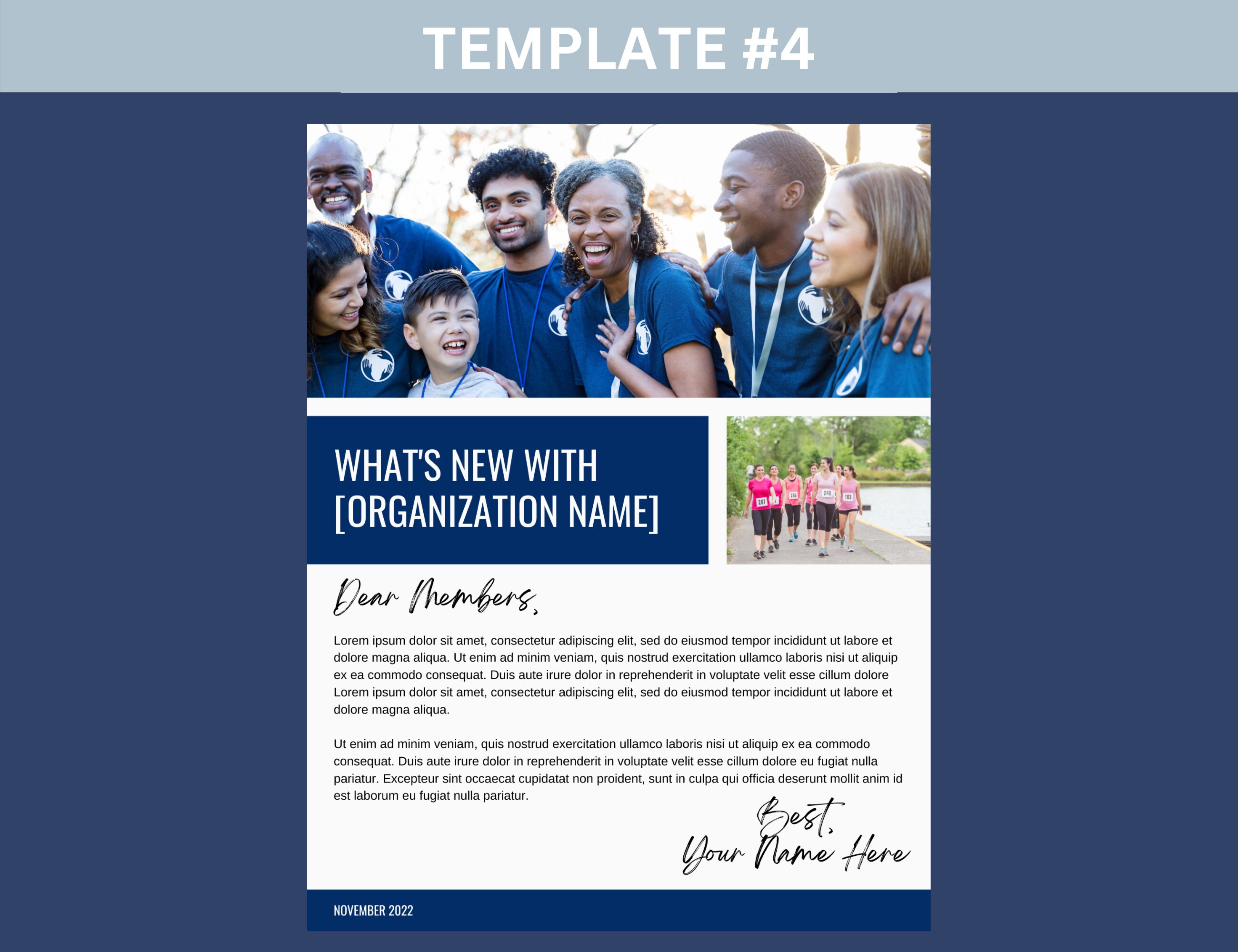 Newsletter Template Bundle 5 Templates Editable in Canva - Etsy