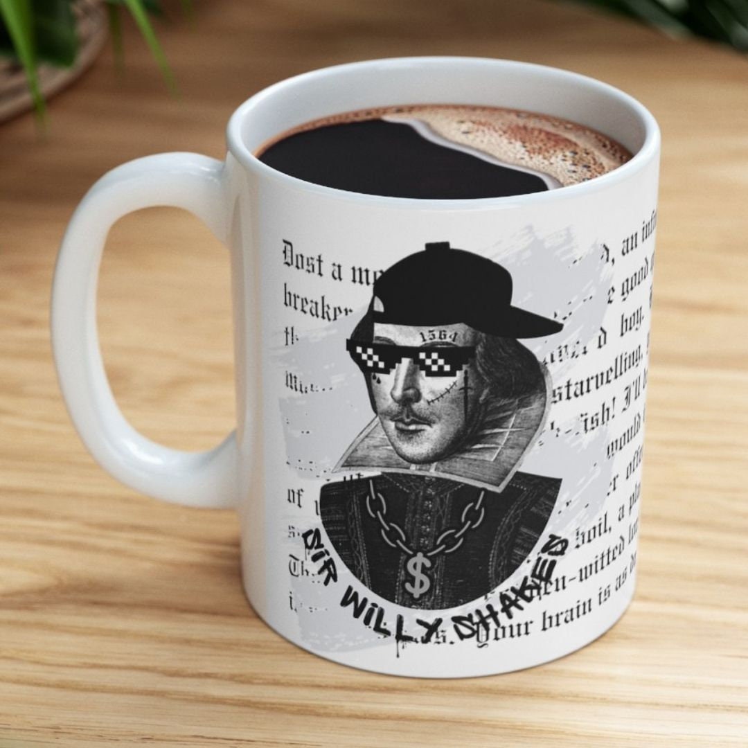 Shakespeare Gift William Shakespeare Insults Funny Teacher Gift ...