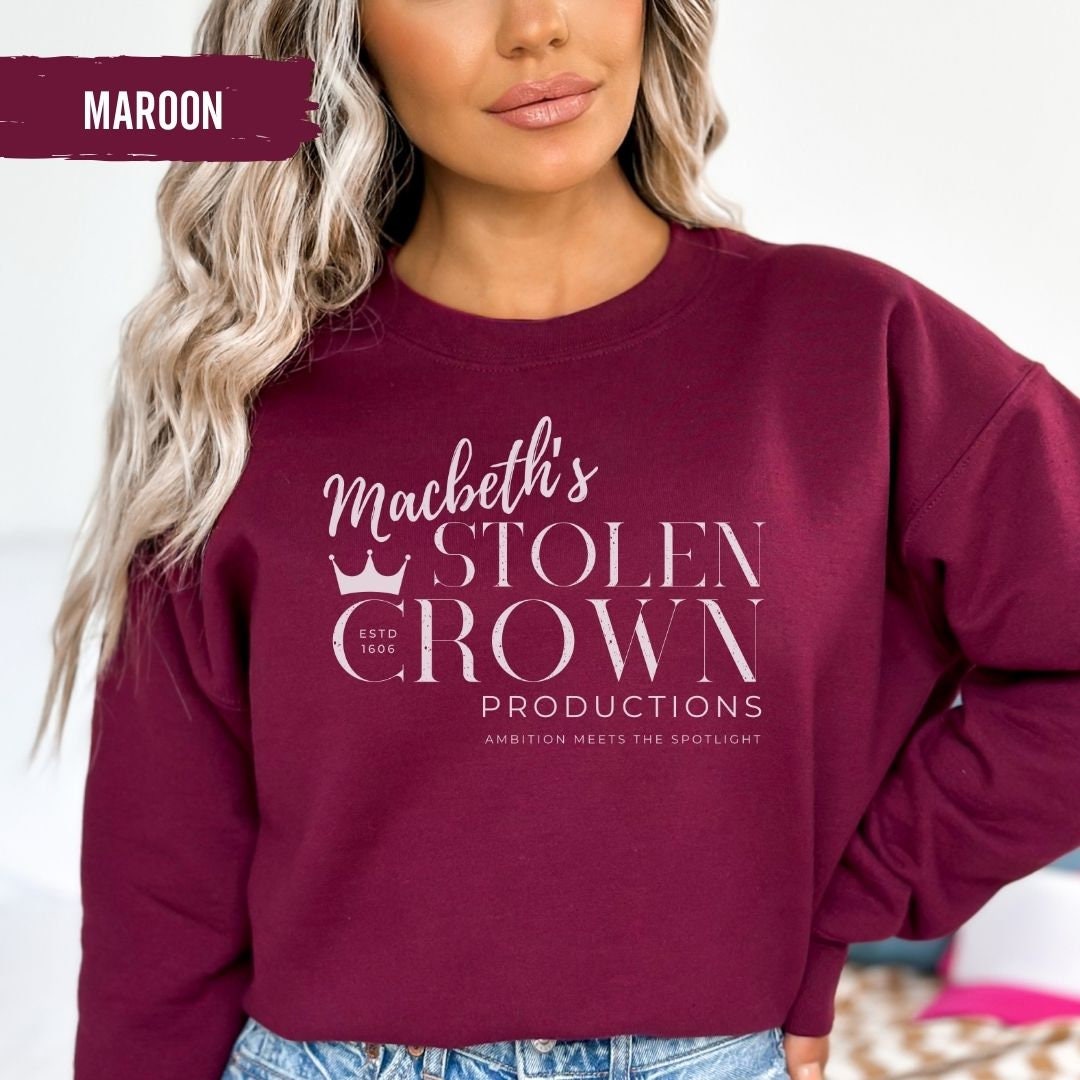 Macbeth Sweater Macbeth Shirt William Shakespeare Shirt Shakespeare ...