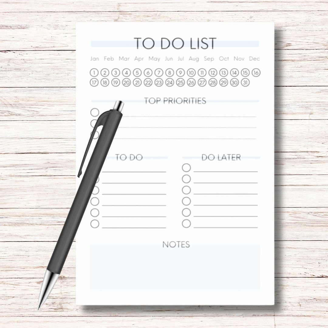 To Do List Notepad to Do Notepad Sticky Notes Gift for Coworker Custom ...
