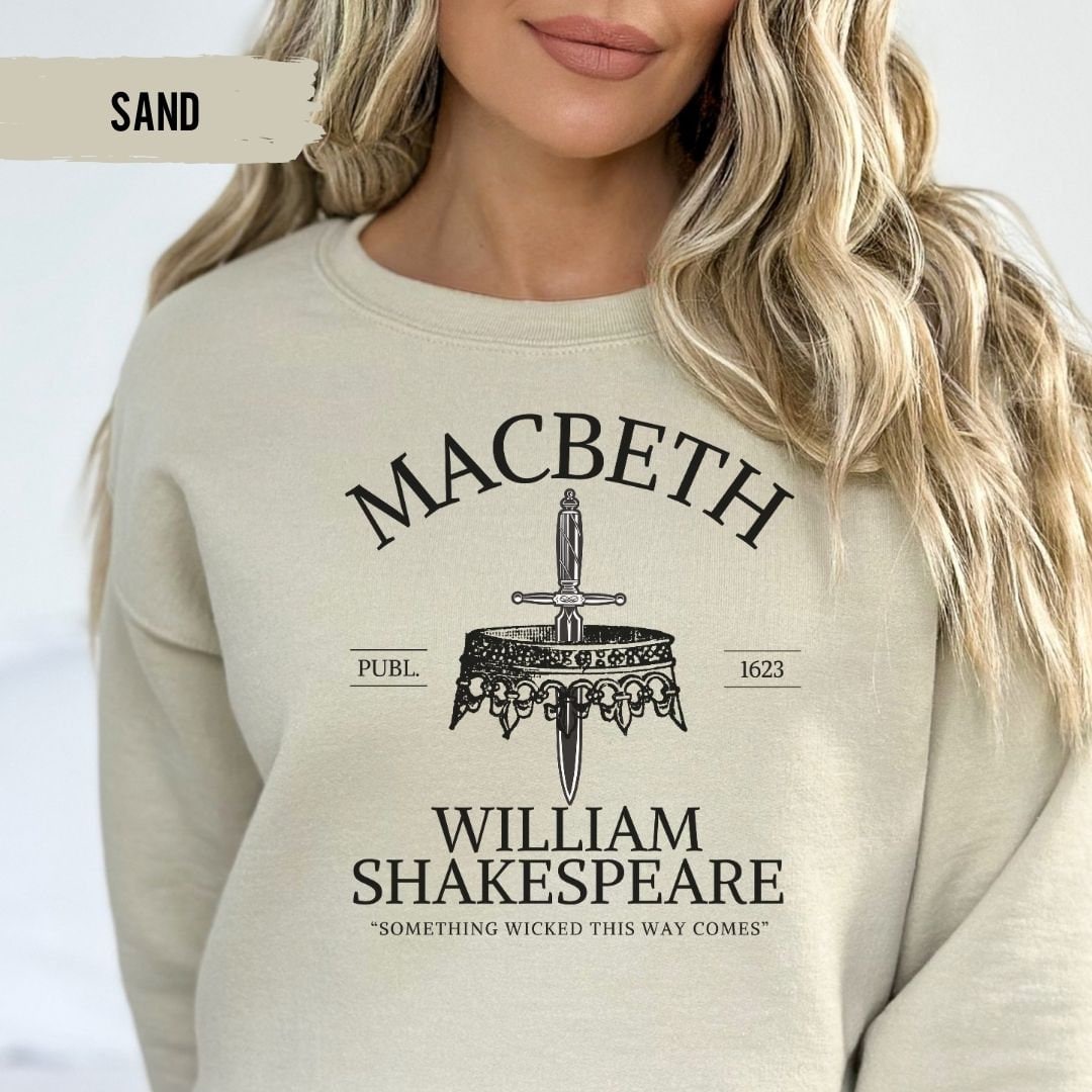 Shakespeare Shirt Lady Macbeth Shirt William Shakespeare Shirt ...