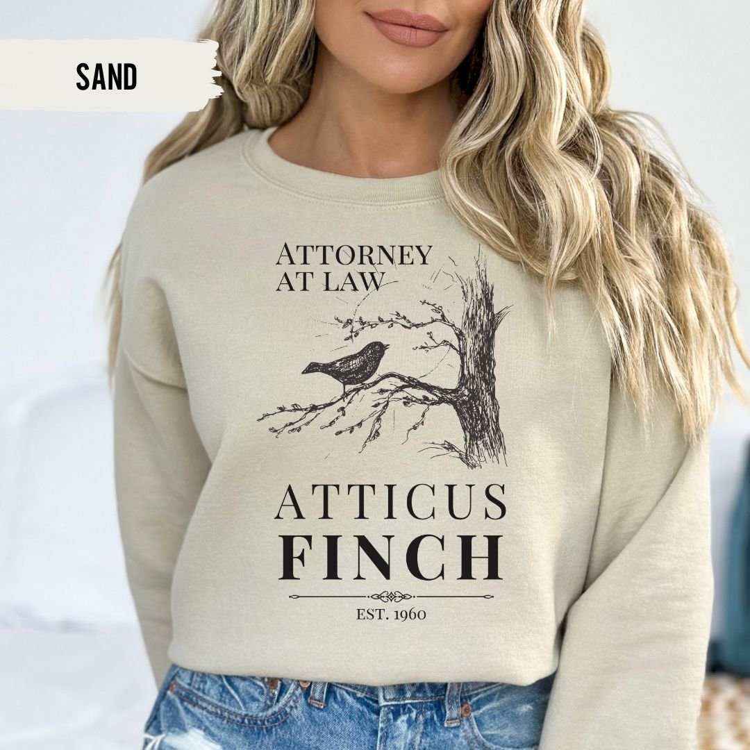 To Kill a Mockingbird Sweater Harper Lee Sweatshirt Literary Tees ...