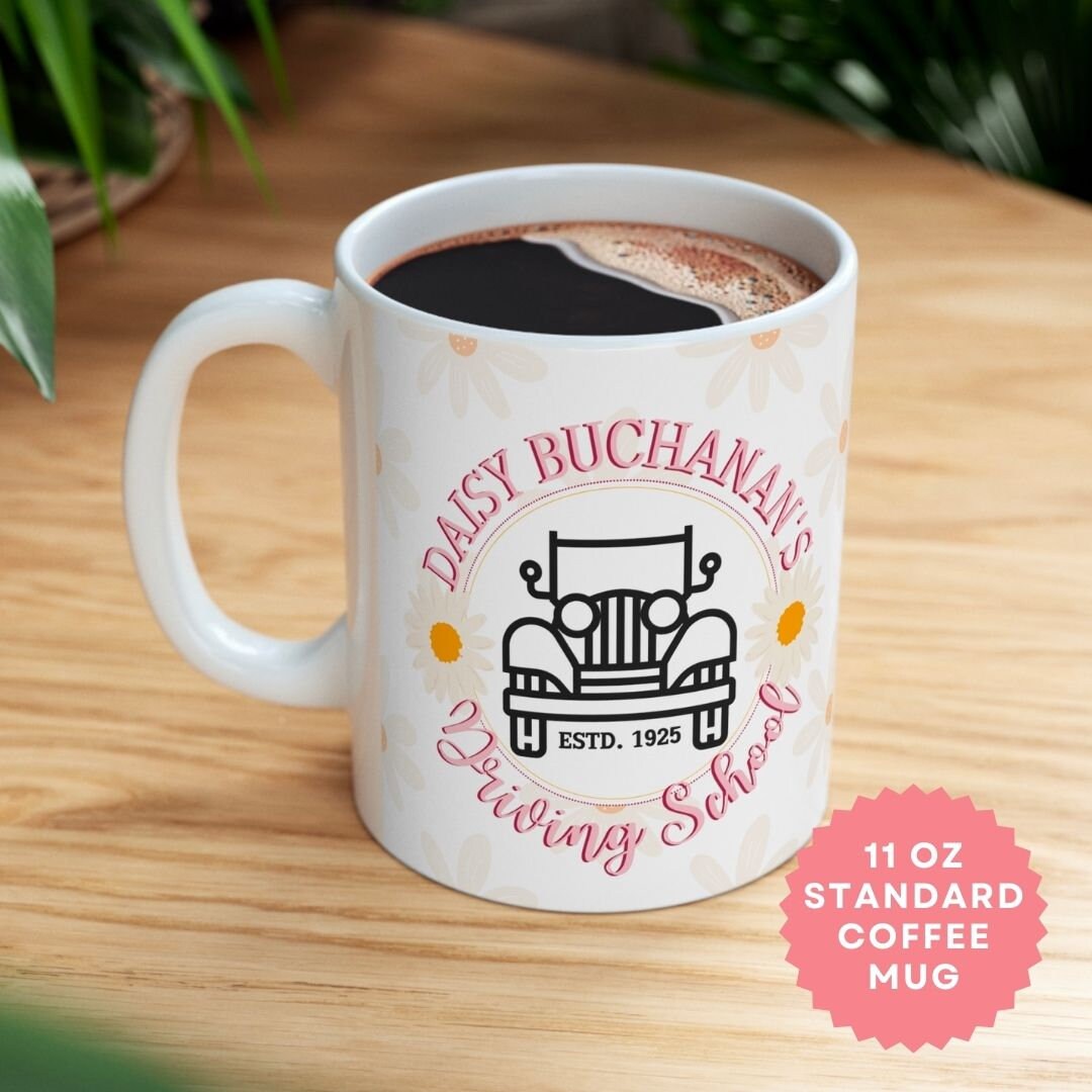 Great Gatsby Gift F Scott Fitzgerald Great Gatsby Mug Daisy Buchanan ...