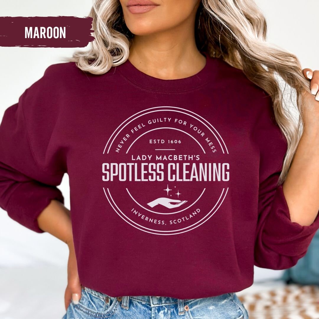 Shakespeare Sweater Lady Macbeth Sweatshirt William Shakespeare Shirt ...
