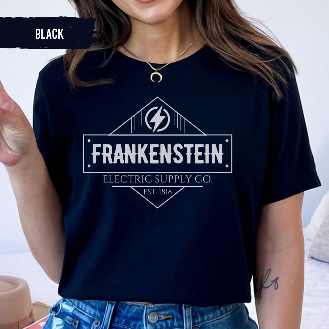 Frankenstein Shirt Halloween Party Tshirt Horror Movie Shirt Halloween ...