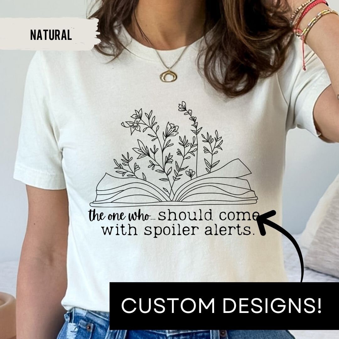 Custom Book Club Shirts Personalized Team Shirts Family Shirts Literary ...