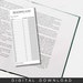 Printable Bookmark Reading Log Reading Tracker Reading Journal - Etsy