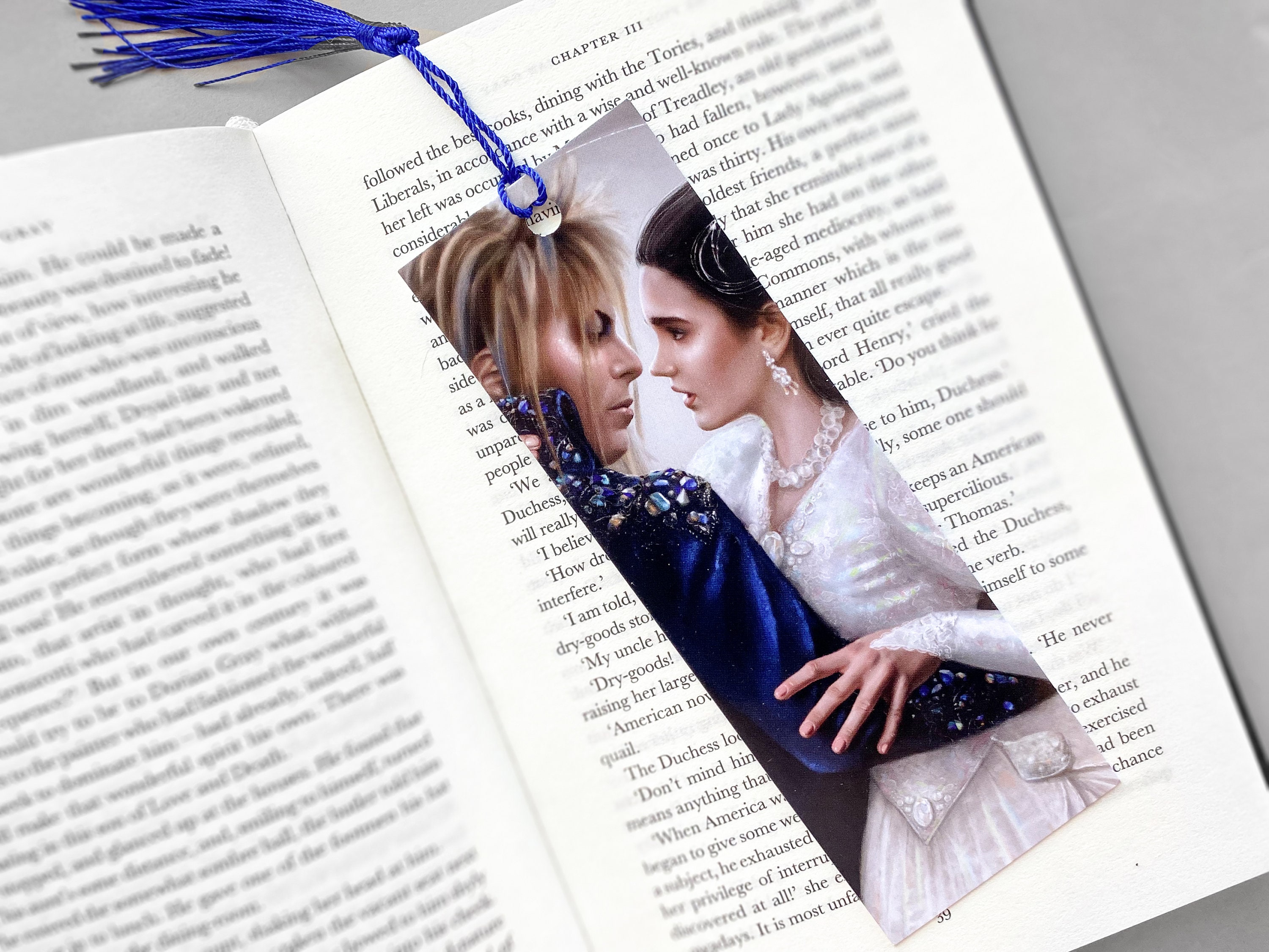 Labyrinth Inspired Bookmark - Etsy