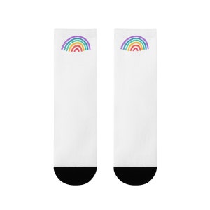 Rainbow Socks - Etsy