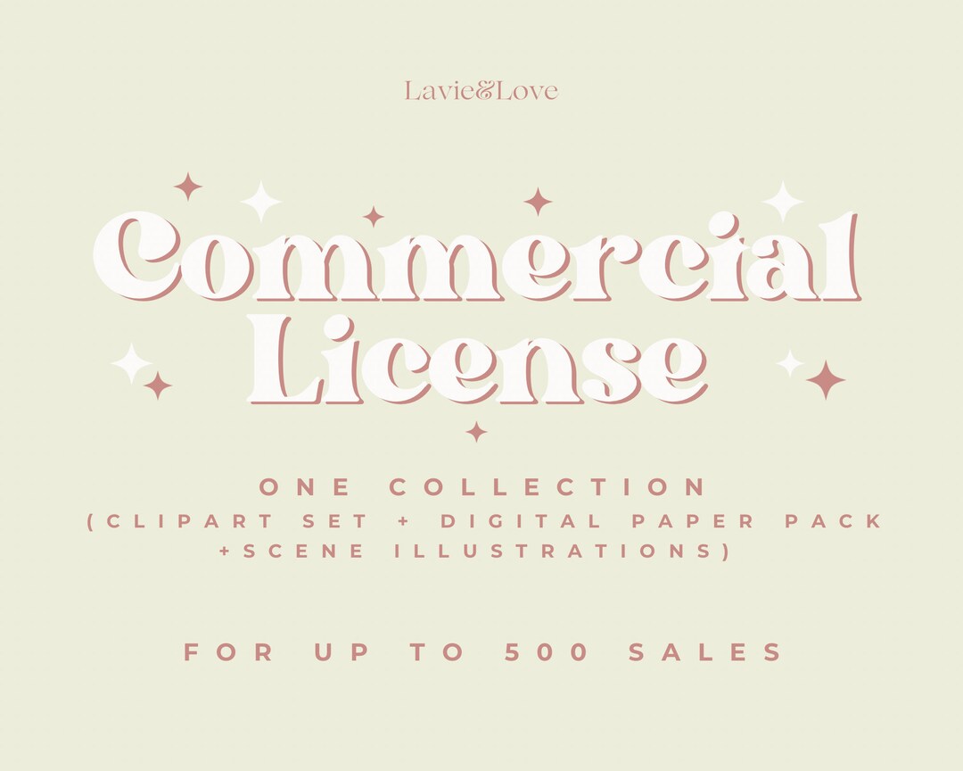 Basic Extended Commercial License for One Collection, Sales up to 500 ...