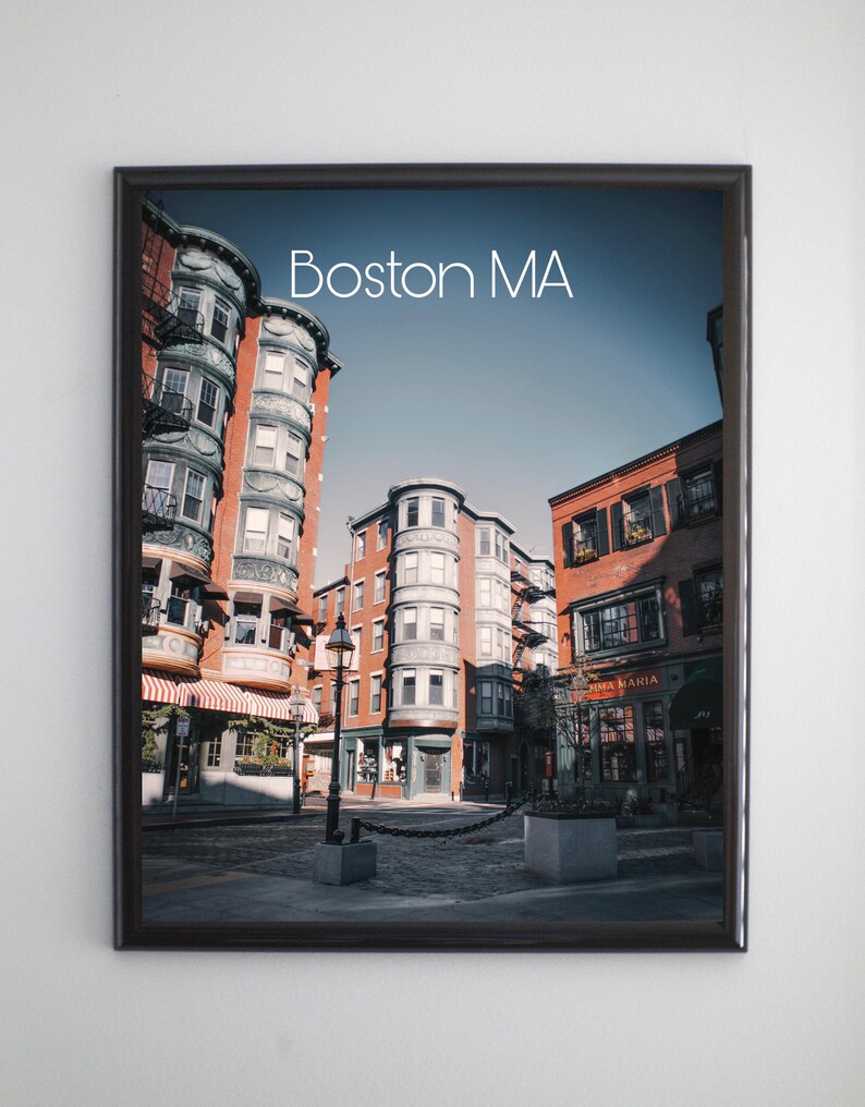 Boston Massachusetts Poster Print - Etsy