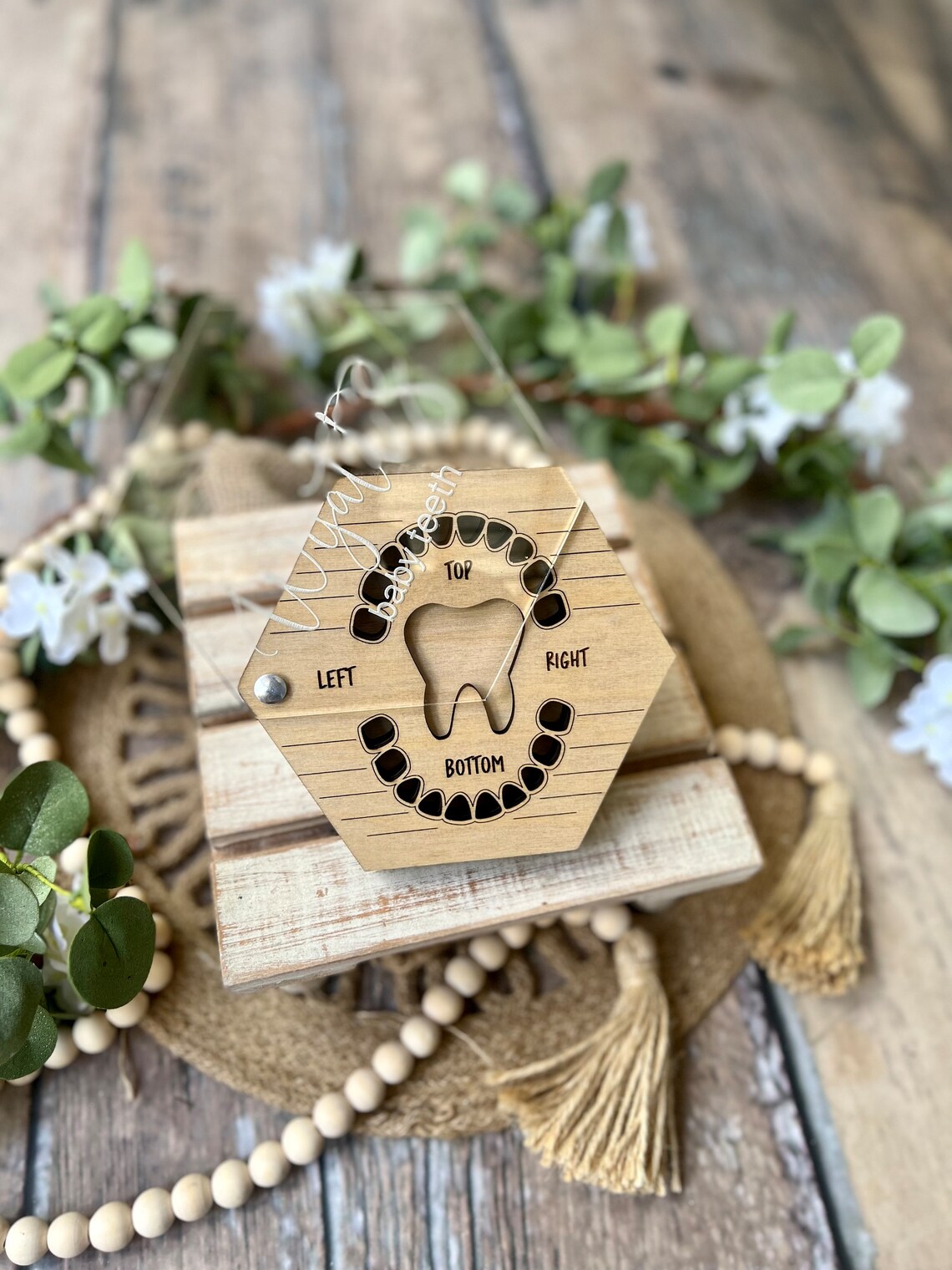 Tooth Keepsake Box Svg, Glowforge Files, Digital Files, Svg, Tooth Box ...