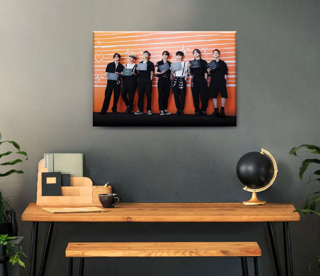BTS Stunning Mounted Canvas, Wall Art, at an Affordable Price, Posters ...
