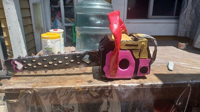 Lollipop Chainsaw Juliet Starling Chainsaw Blueprint - Etsy