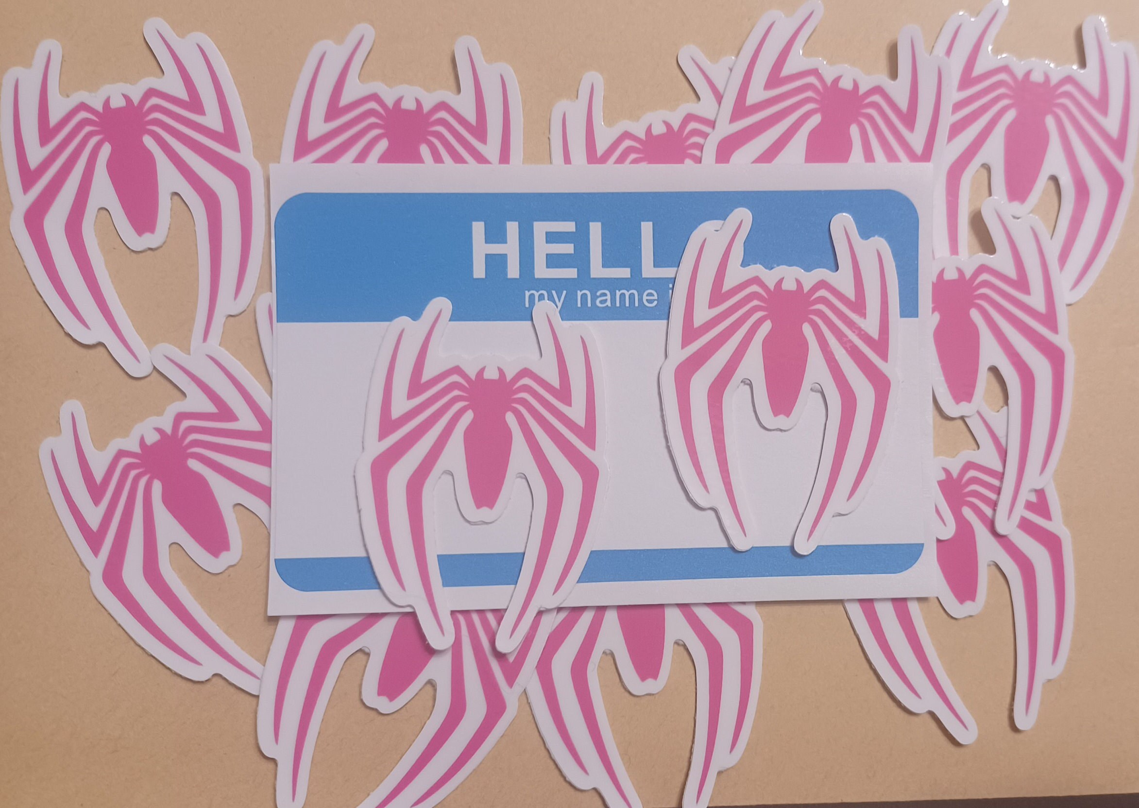 Gwen Stacy Spider Logo Sticker Across the Spider Verse - Etsy