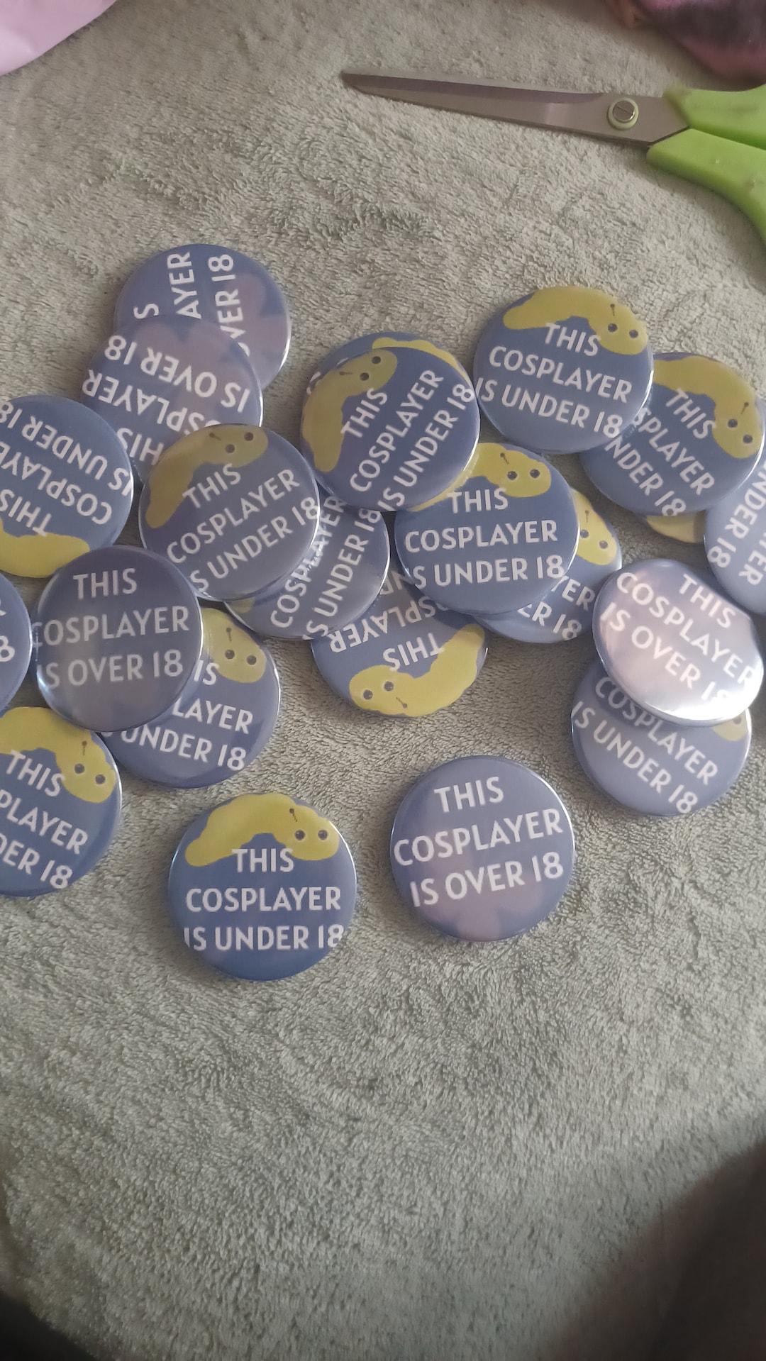 Convention Buttons for Cosplayers - Etsy