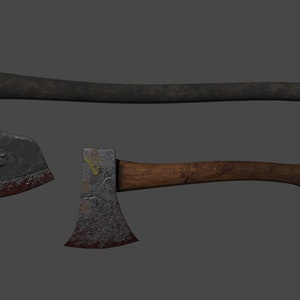 Dead by Daylight Huntress Axe Prop Blueprint - Etsy