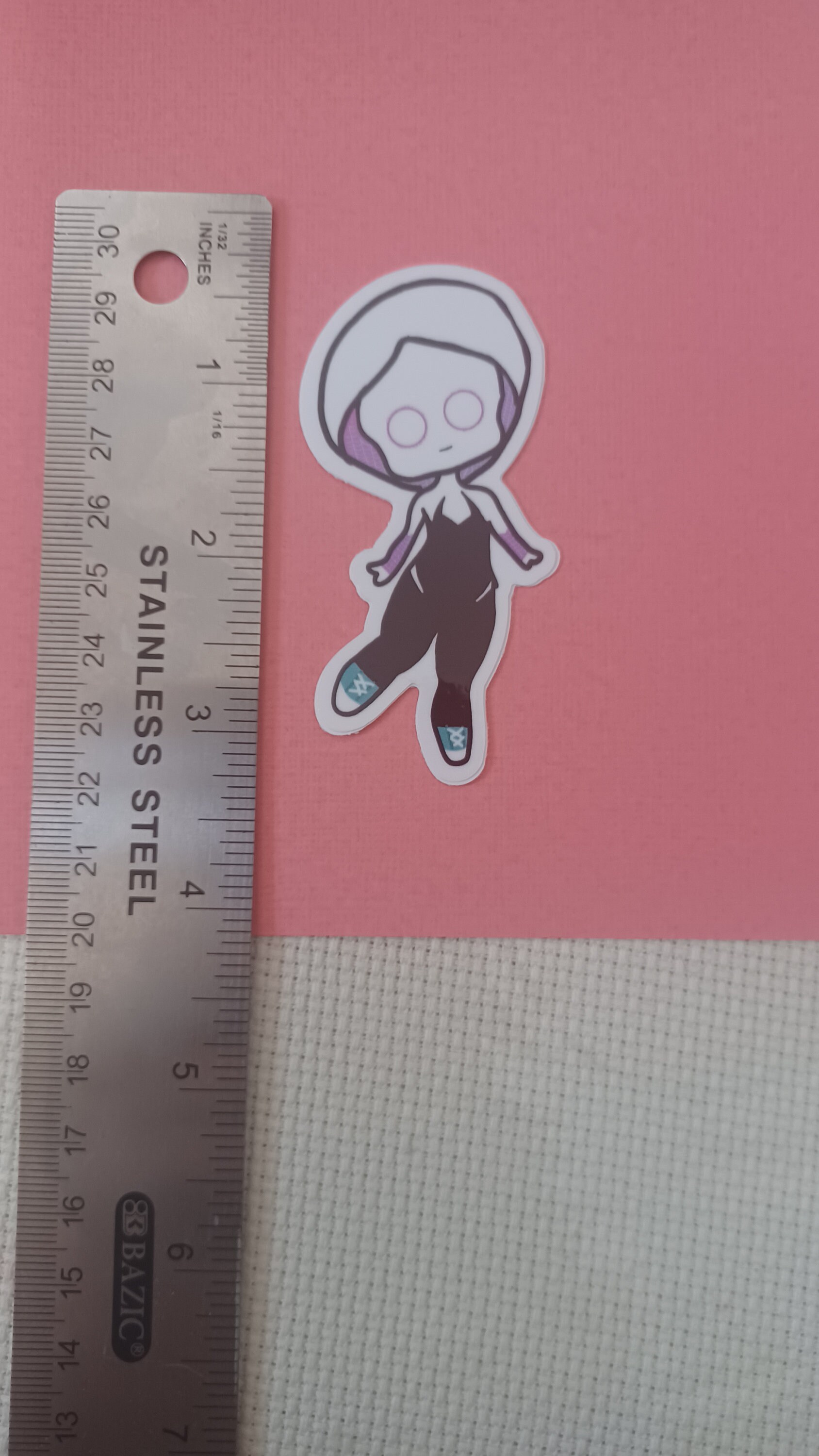 Chibi Gwen Stacy Sticker Into the Spider-verse - Etsy