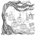 Digital Halloween Coloring Pages for Adults and Kids for Party Activity ...
