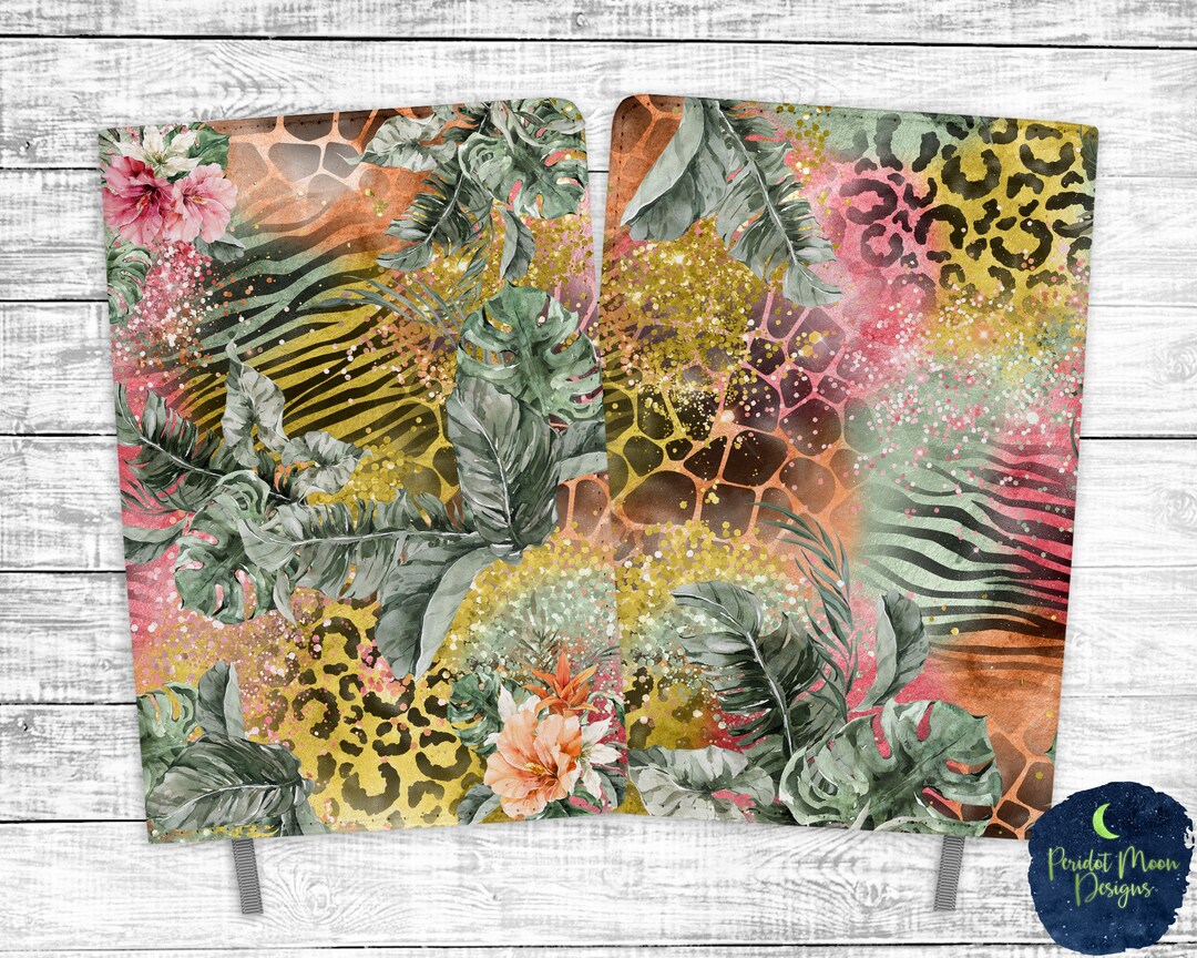 Glitter Animal Print, PNG Sublimation Design, Journal Design, Jungle ...