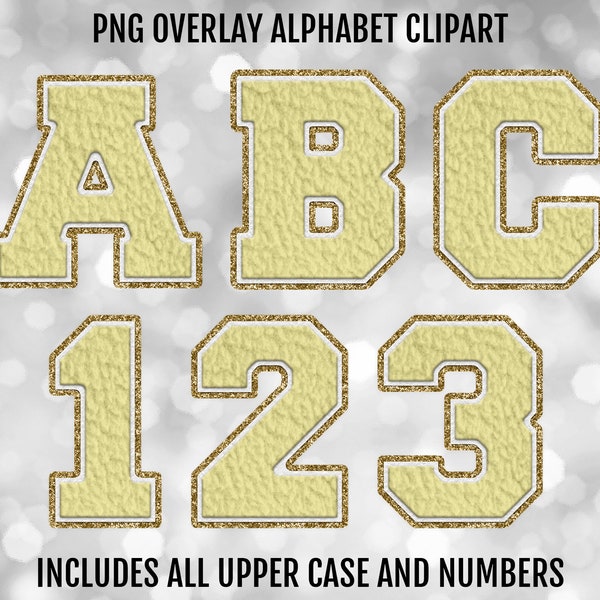 Pastel Chenille Letters - Etsy