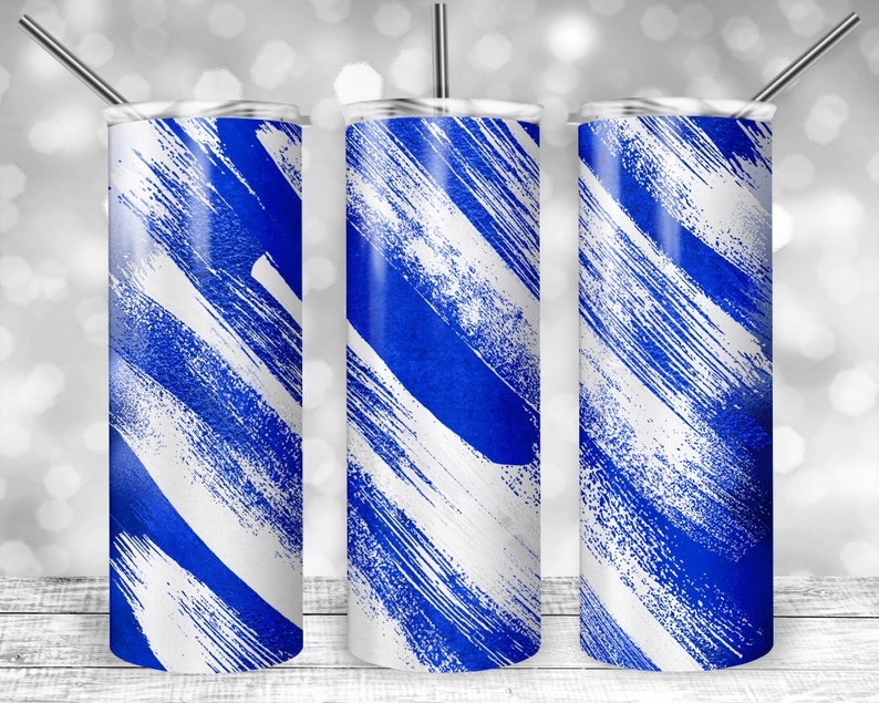 Blue and White Matte Milky Way PNG Sublimation Design 20 Oz - Etsy