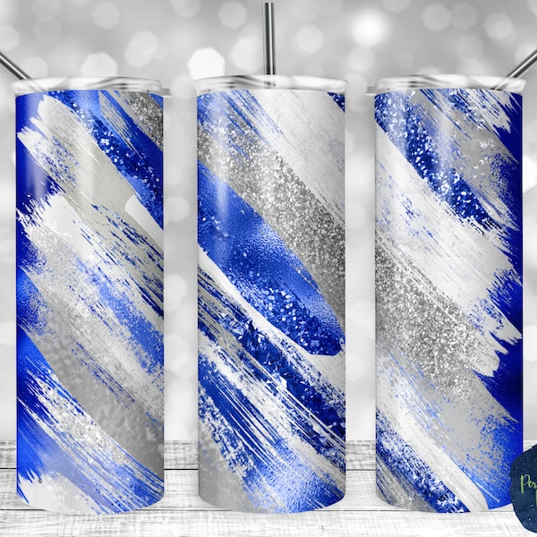 White Royal Blue - Etsy