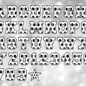 Soccer Varsity PNG Alphabet Letters and Numbers Bundle, PNG Sublimation ...