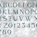 Navy Teal Green and Silver Glitter Milky Way PNG Alphabet - Etsy