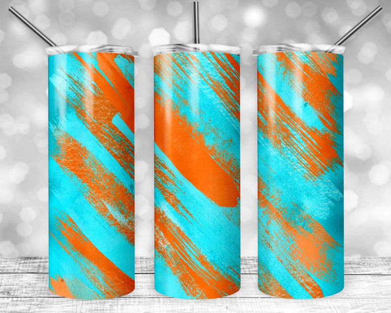 Aqua Blue and Orange Matte Milky Way PNG Sublimation Design - Etsy