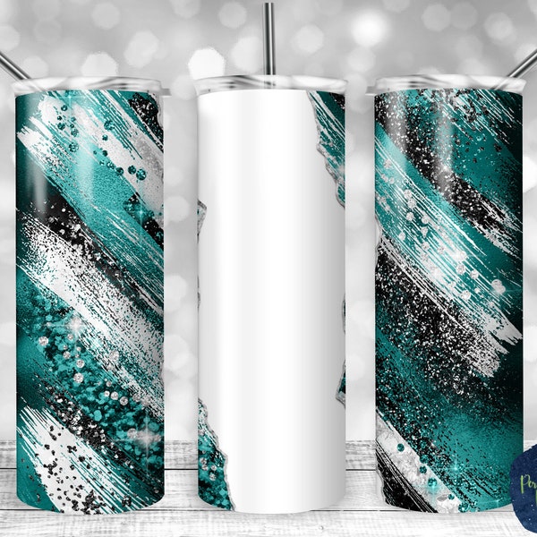 Black and White Teal - Etsy