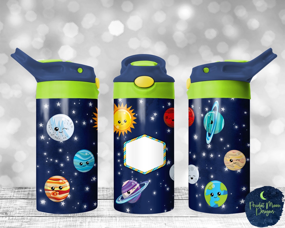 Solar System, PNG Sublimation Design, 12 Oz Kids Sippy Cup, Instant ...