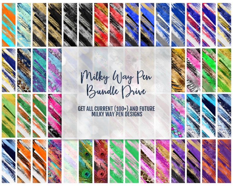 Sublimation Pen Designs, Milky Way Pen Drive, Lifetime Access, PNG ...