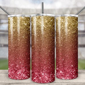 Maroon and Gold Ombre Glitter, PNG Sublimation Design, School Spirit ...