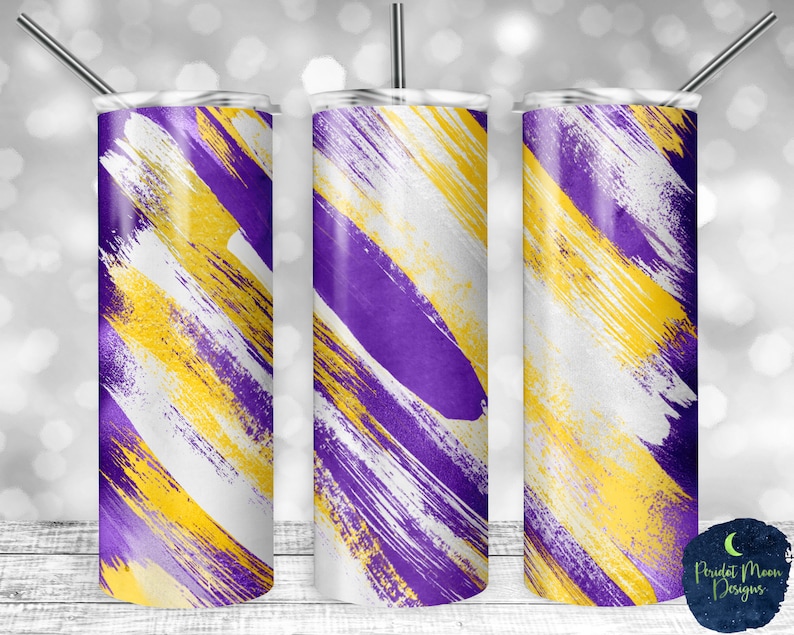 Purple, Yellow, and White Matte Milky Way, PNG Sublimation Design, 20 ...