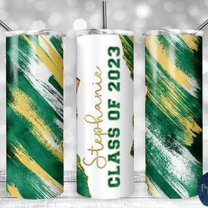 Hunter Green, Yellow, and White Varsity PNG Alphabet Letters and ...