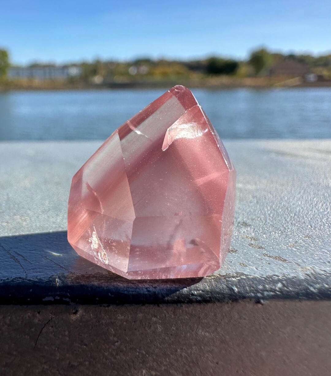 Rare Mini Pink Lithium Point From Brazil Lithium Tower Lithium Crystal ...