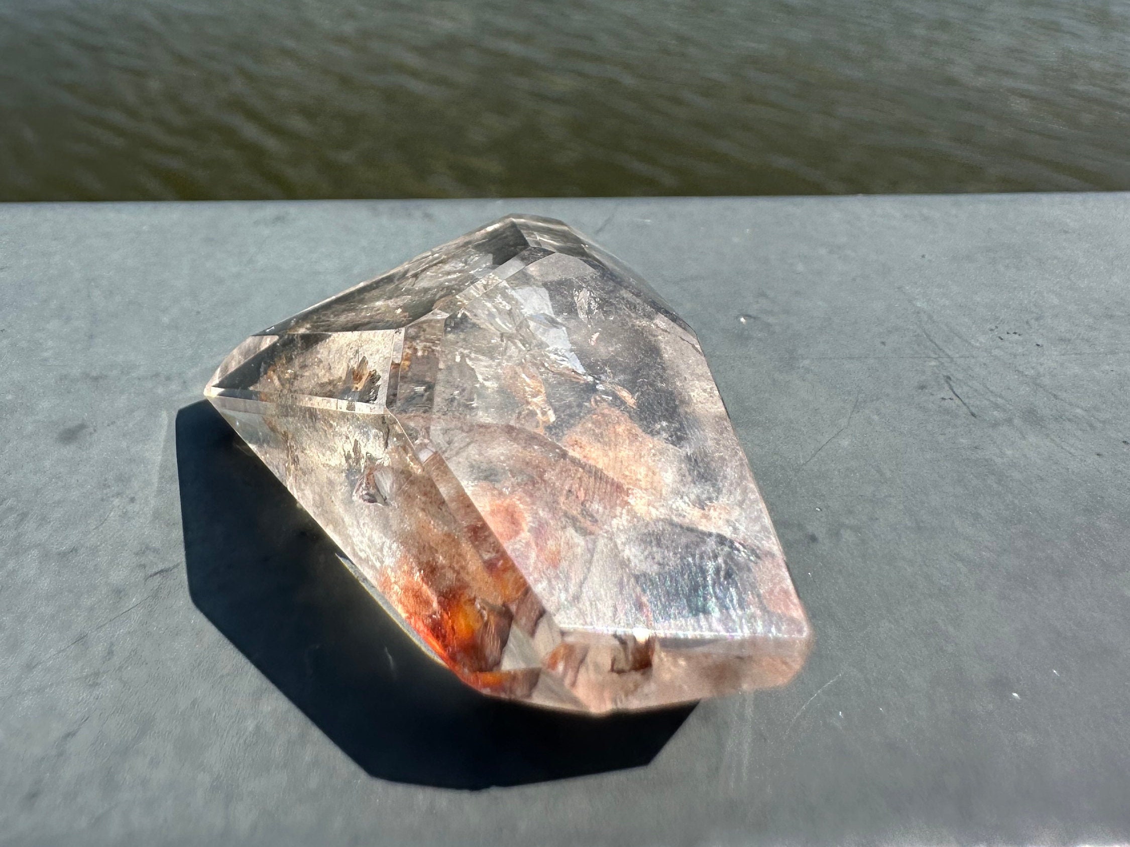 Gorgeous Inclusion Quartz Freeform Quartz on Quartz Garden - Etsy