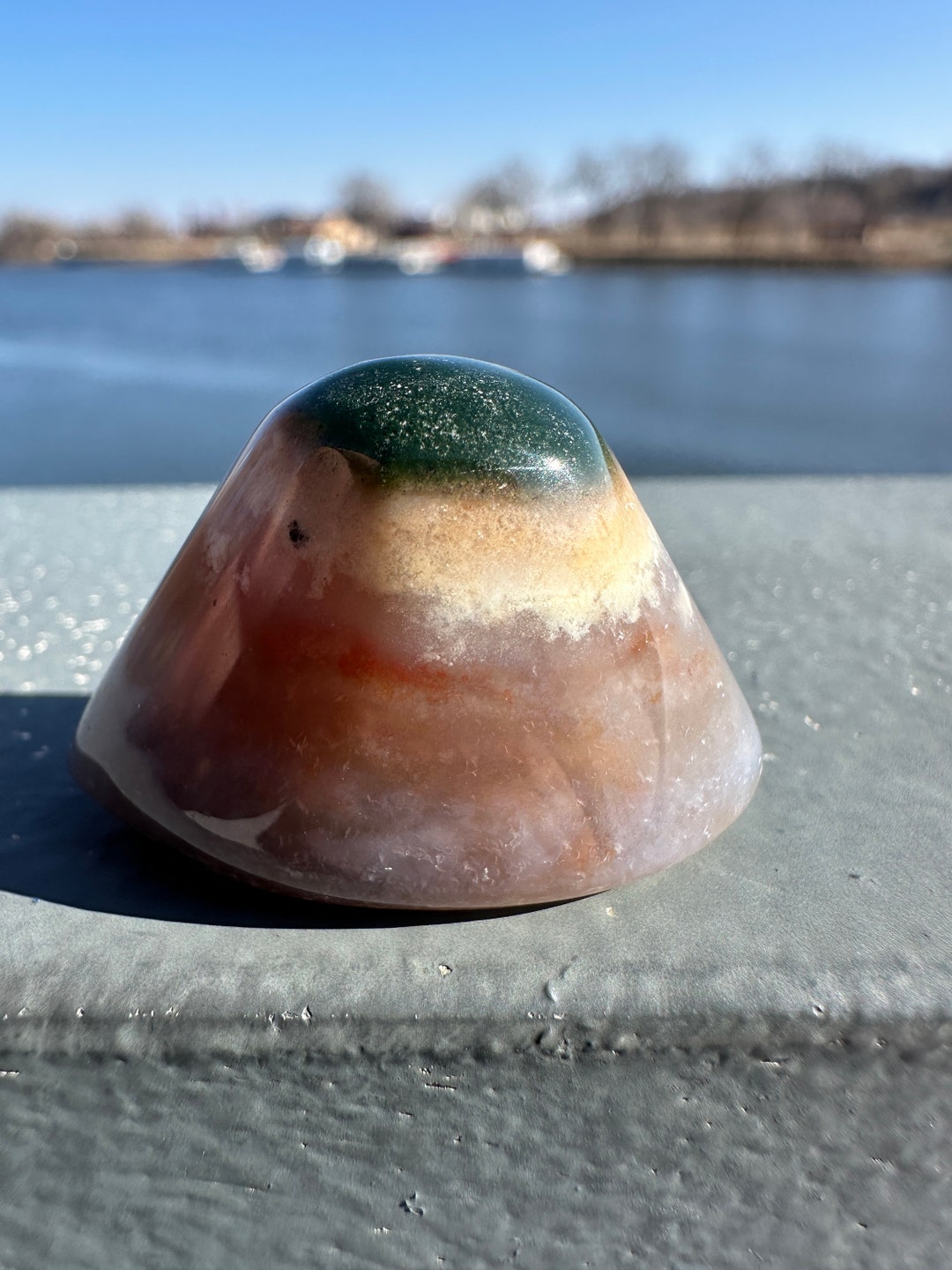 Small Shiva Agate Eye From India Eye of Shiva Crystals Third Eye Agate ...