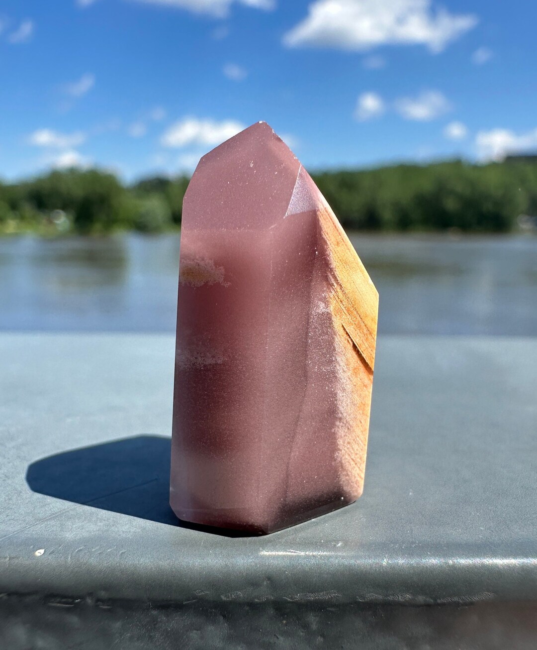 Rare Mini Pink Lithium Tower From Brazil Lithium Tower Lithium Crystal ...